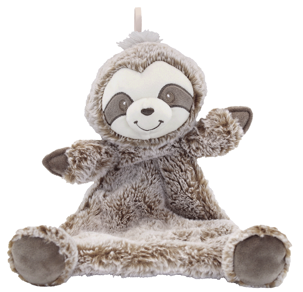 Crinkle Cuddler-Sensory Plush Sloth – Allen Rose